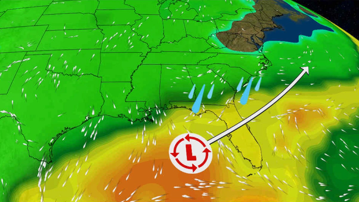 System from the Gulf of Mexico to Bring Rain and Some Wind to the ...