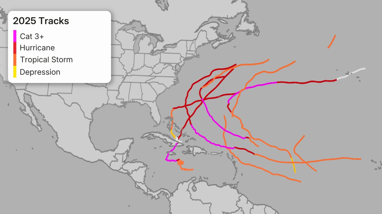 Map Tracker For Hurricanes Imelda And Humberto: Satellite, Spaghetti ...
