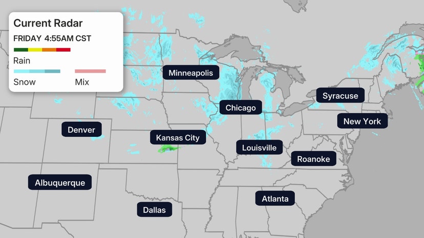 A Parade Of Snowy Systems This Week Brings Snow, Wind And Extreme Cold ...