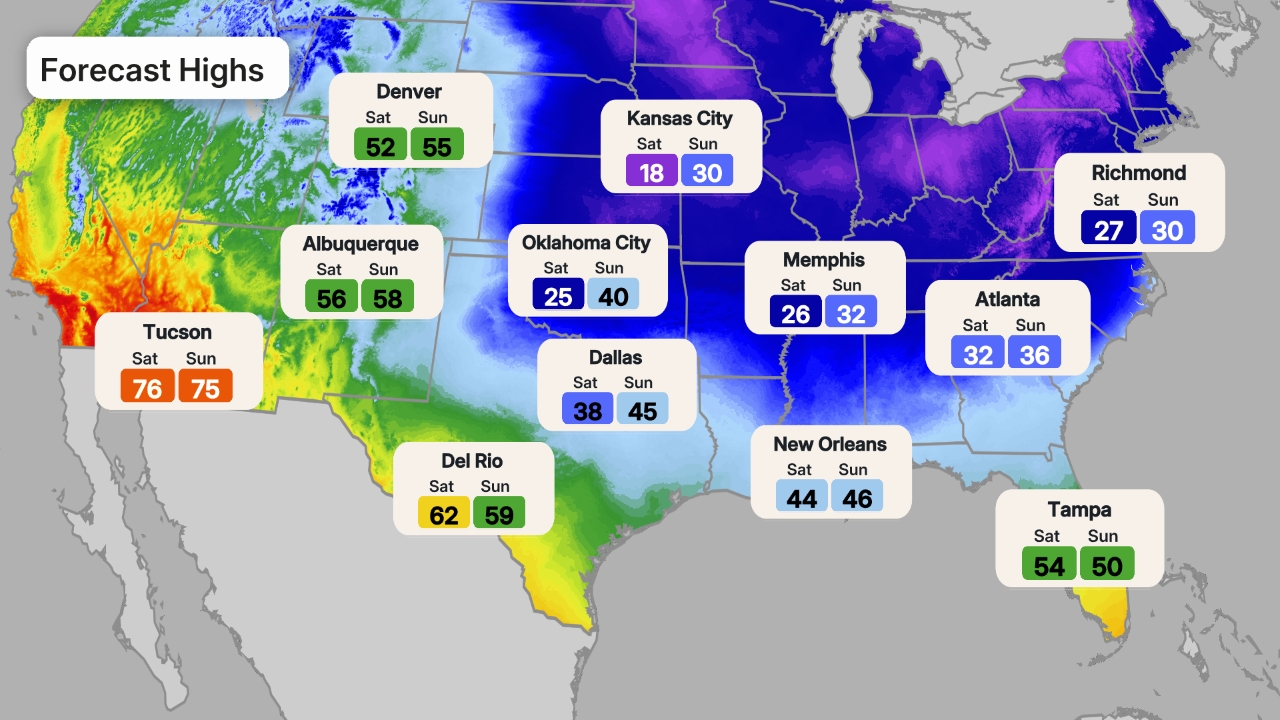 Midwest Arctic Blast With Subzero Cold In Midwest | Weather.com