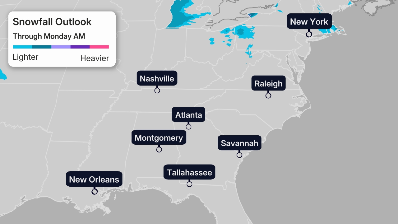 Potential Southern Snow This Weekend: Reality Or Model Noise? | Weather.com