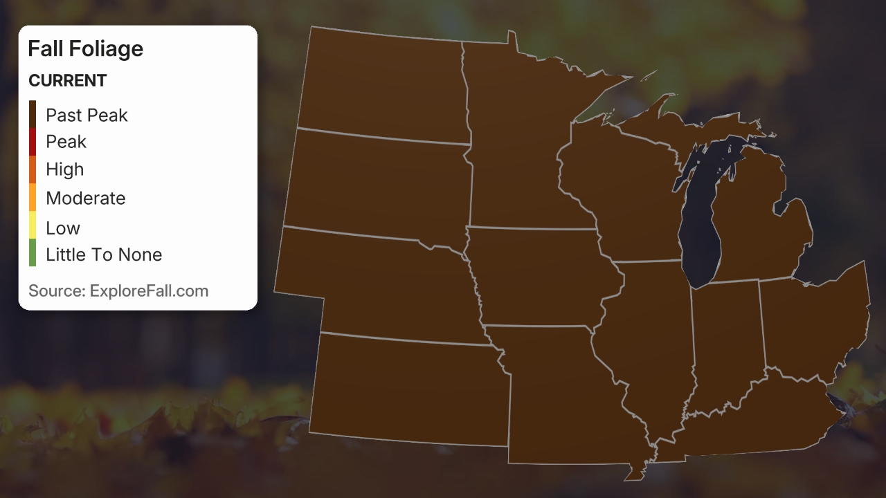 Fall Foliage Map Tracker: Current Status And Peak Times | Weather.com