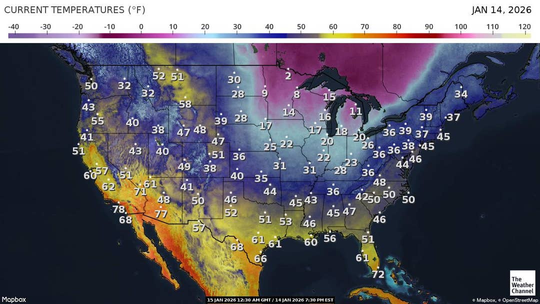 Midwest Arctic Blast With Subzero Cold In Midwest | Weather.com