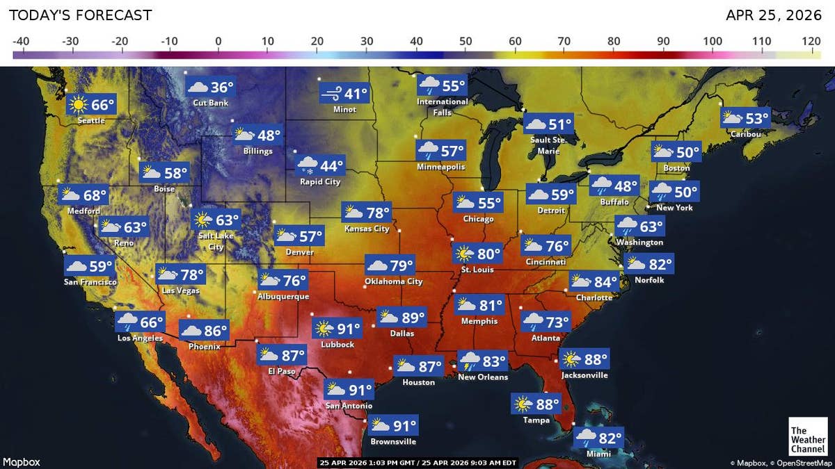 National Forecast and Current Conditions | The Weather Channel