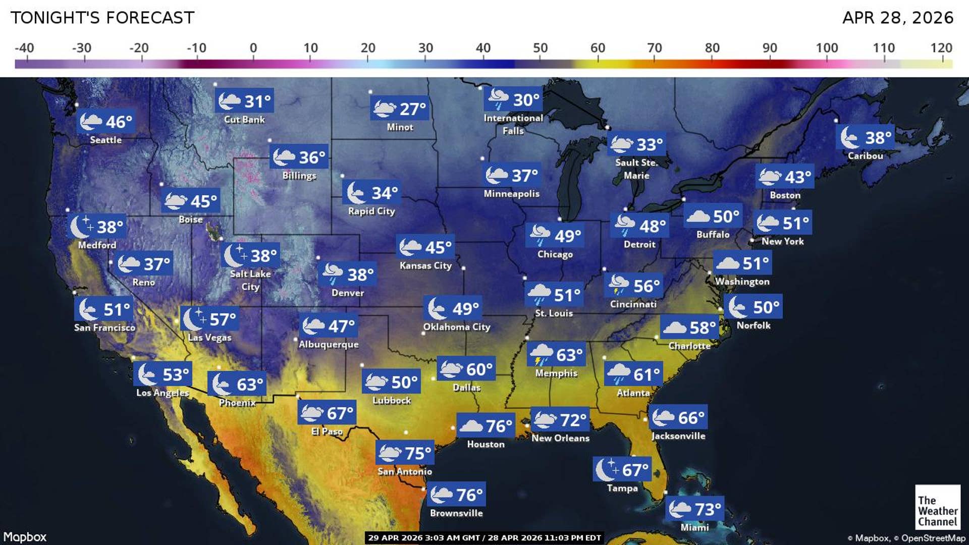 National Forecast and Current Conditions | The Weather Channel