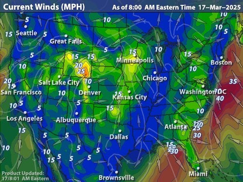 Current WInds | Wind Maps | Weather Underground