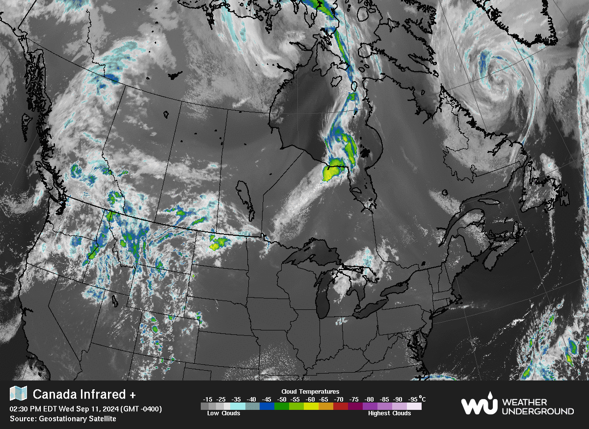 Canada | Global Infrared Satellite | Satellite Maps | Weather Underground
