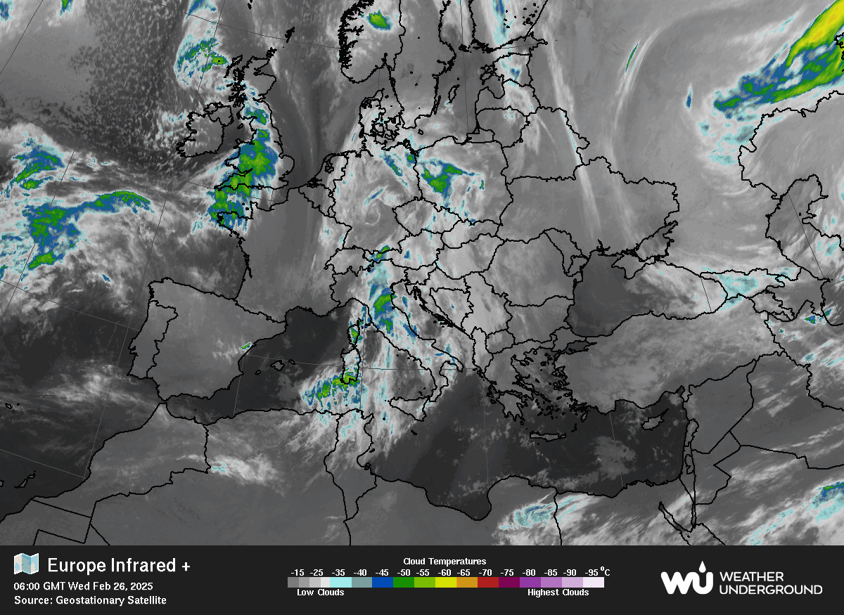 Europe | Global Infrared Satellite | Satellite Maps | Weather Underground