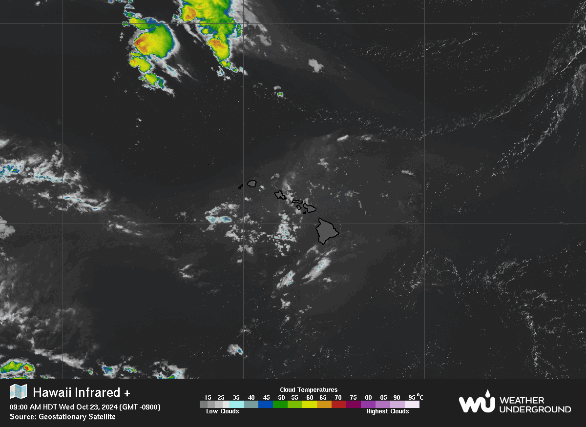 Hawaii | Global Infrared Satellite | Satellite Maps | Weather Underground