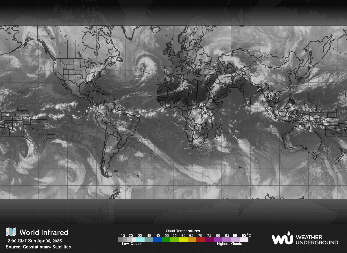 Global Infrared Satellite | Satellite Maps | Weather Underground