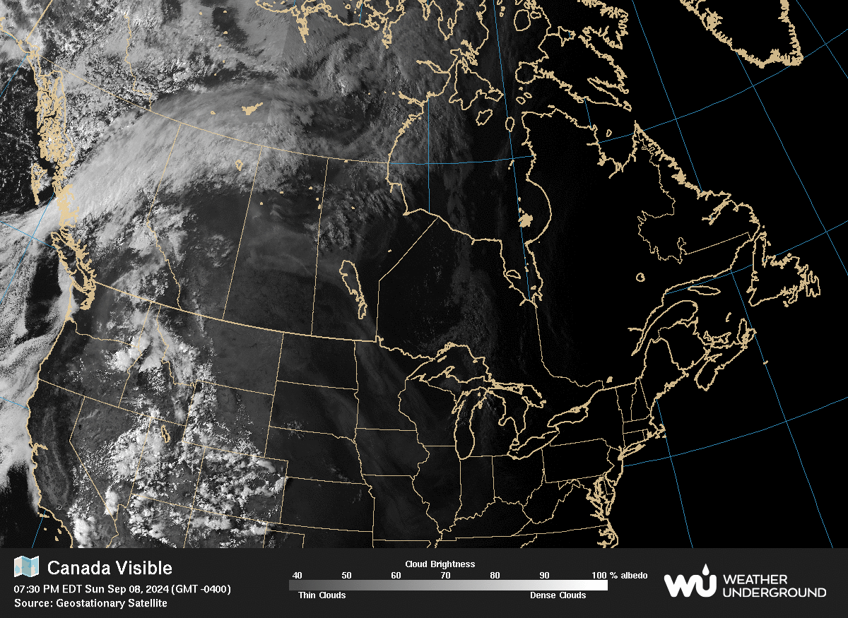 Canada | Global Visible Satellite | Satellite Maps | Weather Underground