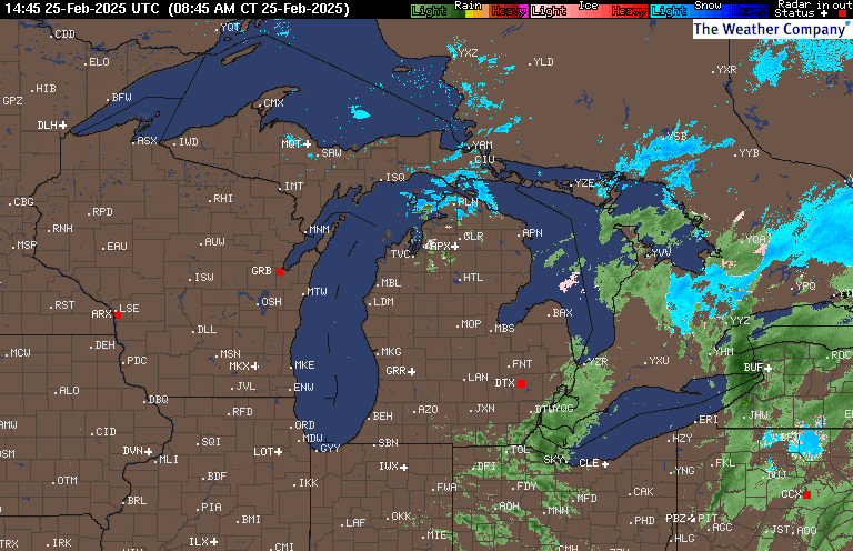 MI - Cadillac | Current Radar (Intellicast) | Radar Maps | Weather ...