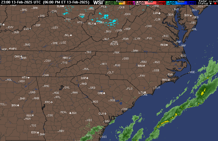 NC - Charlotte | Current Radar (Intellicast) | Radar Maps | Weather ...