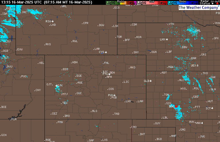 CO - Denver | Current Radar (Intellicast) | Radar Maps | Weather ...
