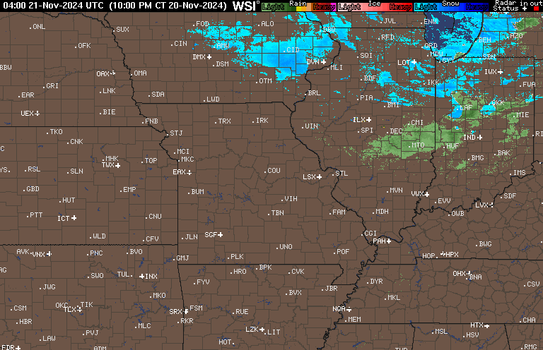 MO - Jefferson City | Current Radar (Intellicast) | Radar Maps ...