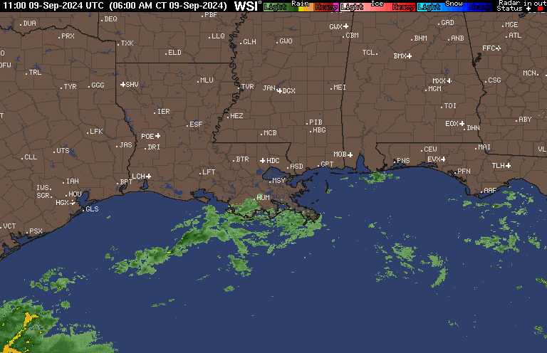 LA - New Orleans | Current Radar (Intellicast) | Radar Maps | Weather ...