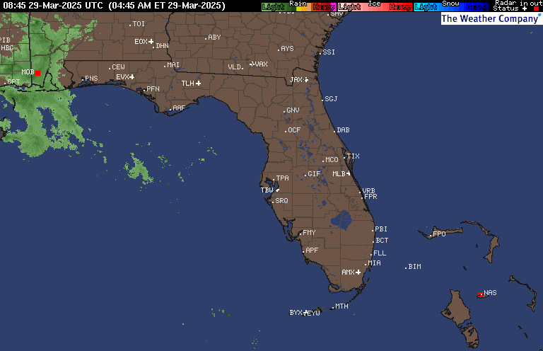 Florida Radar Map Weather Current Tampa Bay Weather Radar Q105