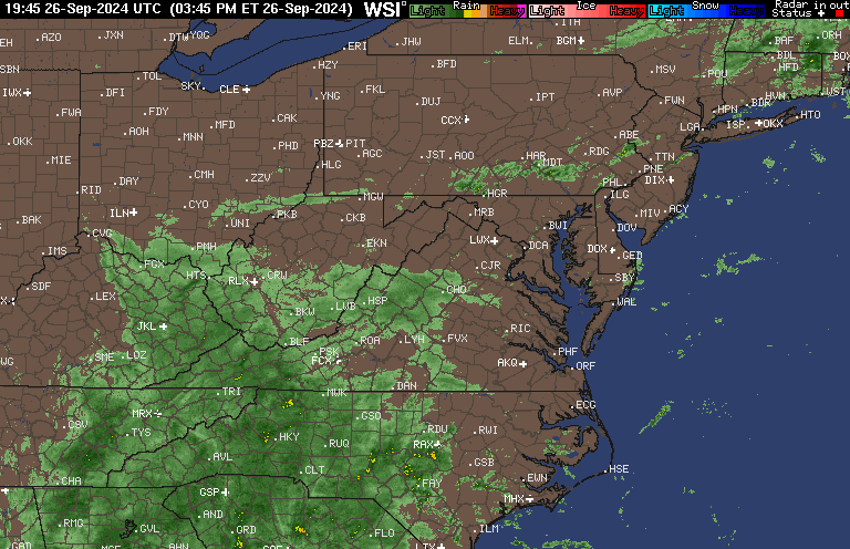 VA - Staunton | Yesterdays Radar Loop | Radar Maps | Weather Underground