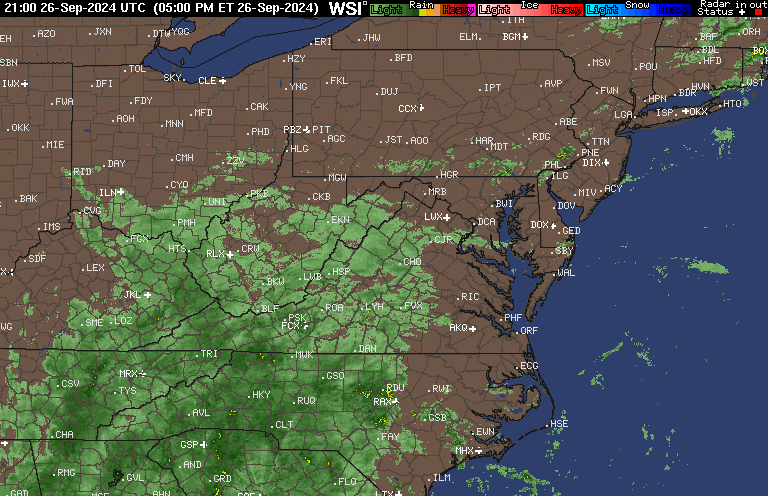 VA - Staunton | Yesterdays Radar Loop | Radar Maps | Weather Underground