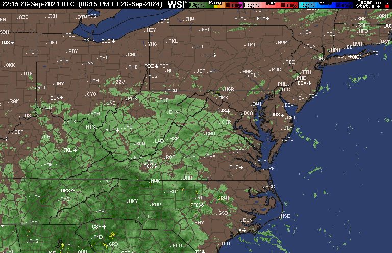 VA - Staunton | Yesterdays Radar Loop | Radar Maps | Weather Underground