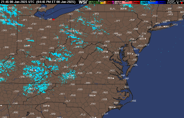 VA - Staunton | Yesterdays Radar Loop | Radar Maps | Weather Underground