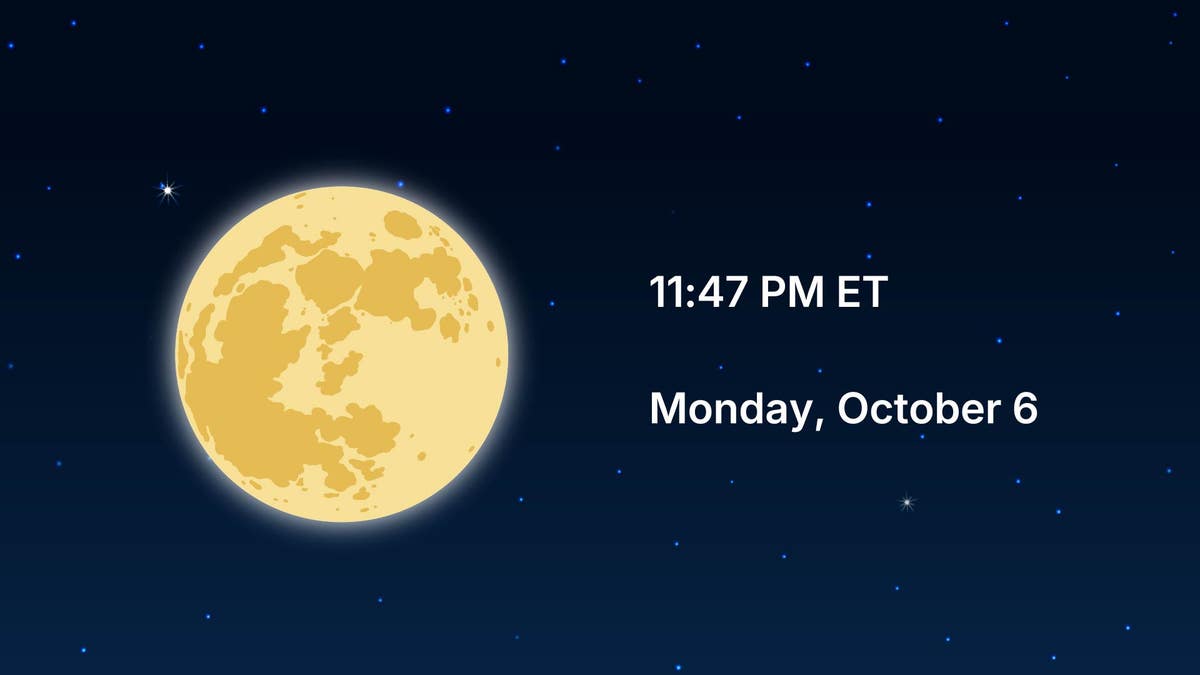 2025 Harvest Moon: When You Can See October’s Full Supermoon | Weather.com