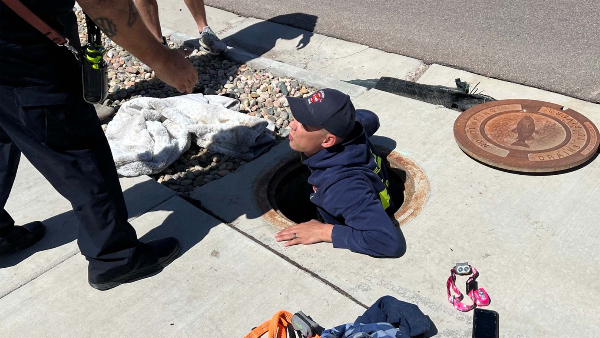 Children, Dogs Rescued From Storm Drain System | Weather.com