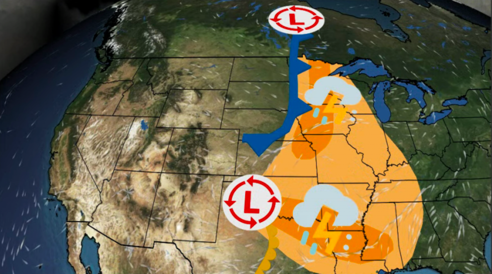 Strong Storm System Moves From Plains To Northeast - Videos from The ...