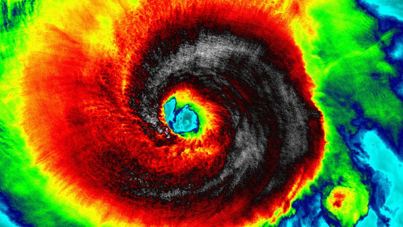 Satellite Images Show the Fierce Power of Hurricane Irma as a Rare ...
