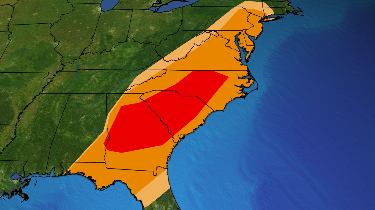 Severe Storms Threaten South, East With High Winds, Hail And A Few Tornadoes | Weather.com