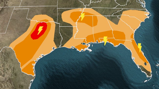 Severe Storms Aim At Texas, Gulf Coast, Florida | Weather.com