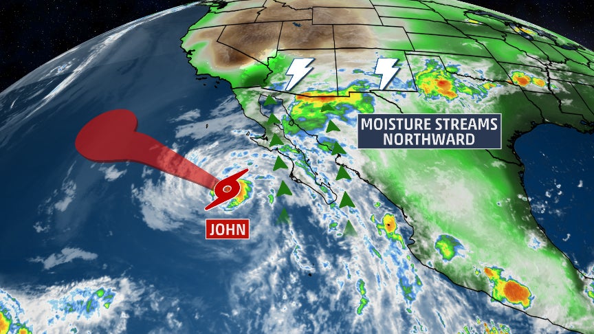Tropical Storm John Won't Strike the U.S., But Will Have Some Influence ...