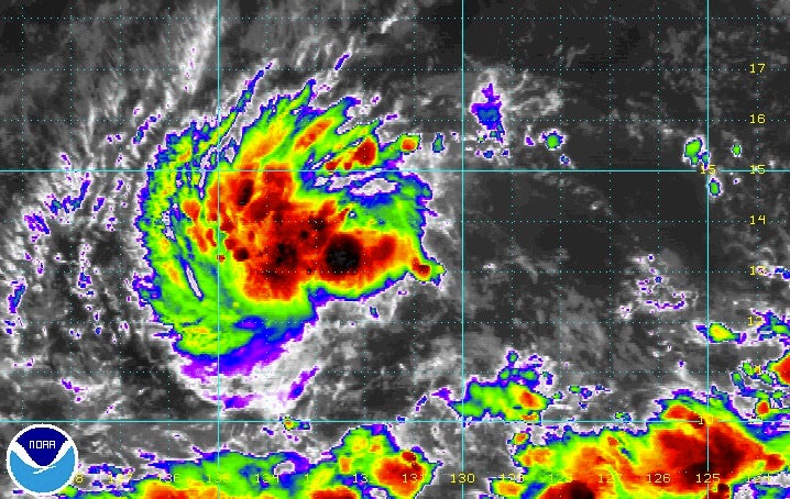Tropical Depression Twelve-E Becomes Ignacio | The Weather Channel