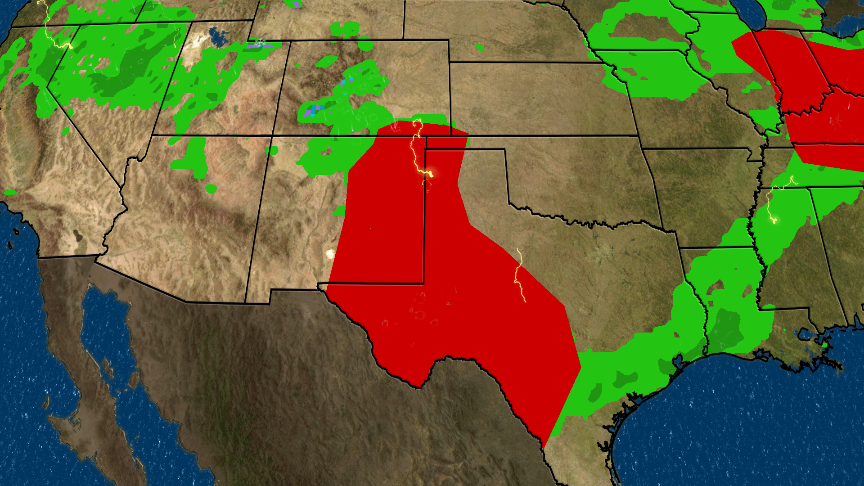 Weather Channel Radar Texas