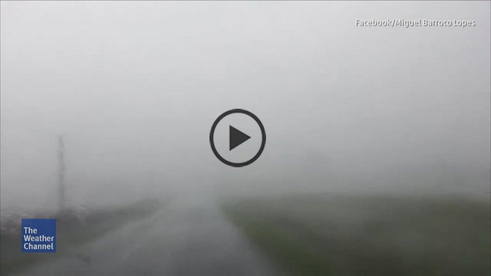 This Is What it Looks Like to Drive Through a Tornado | The Weather Channel