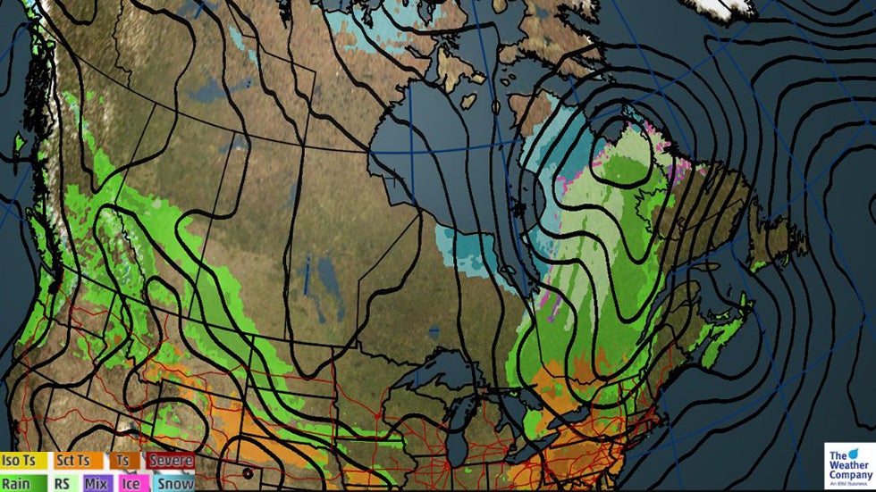 Windy, Stormy Weather Headed for Toronto | Weather.com