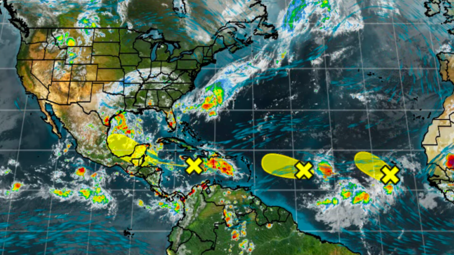 Watching Triple Tropical Trouble In The Atlantic - Videos from The ...