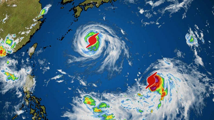 Typhoon Soulik Taking Aim at Southwest Japan and Korea This Week and ...