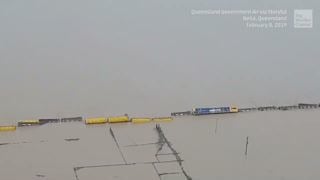 Queensland Flooding Forces Freight Train off Tracks | The Weather Channel