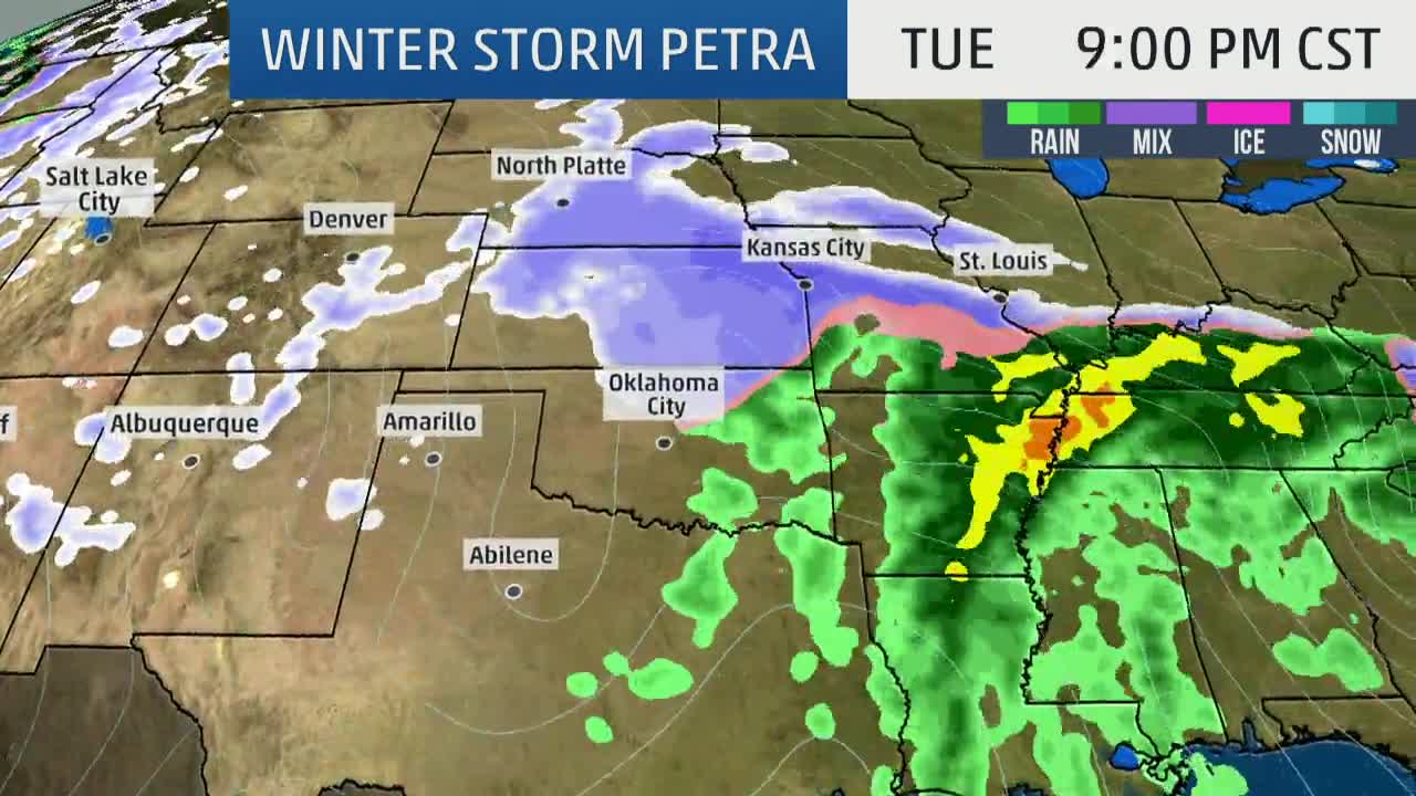 Winter Storm Petra Closes Schools in New Mexico, Triggers Crashes in ...