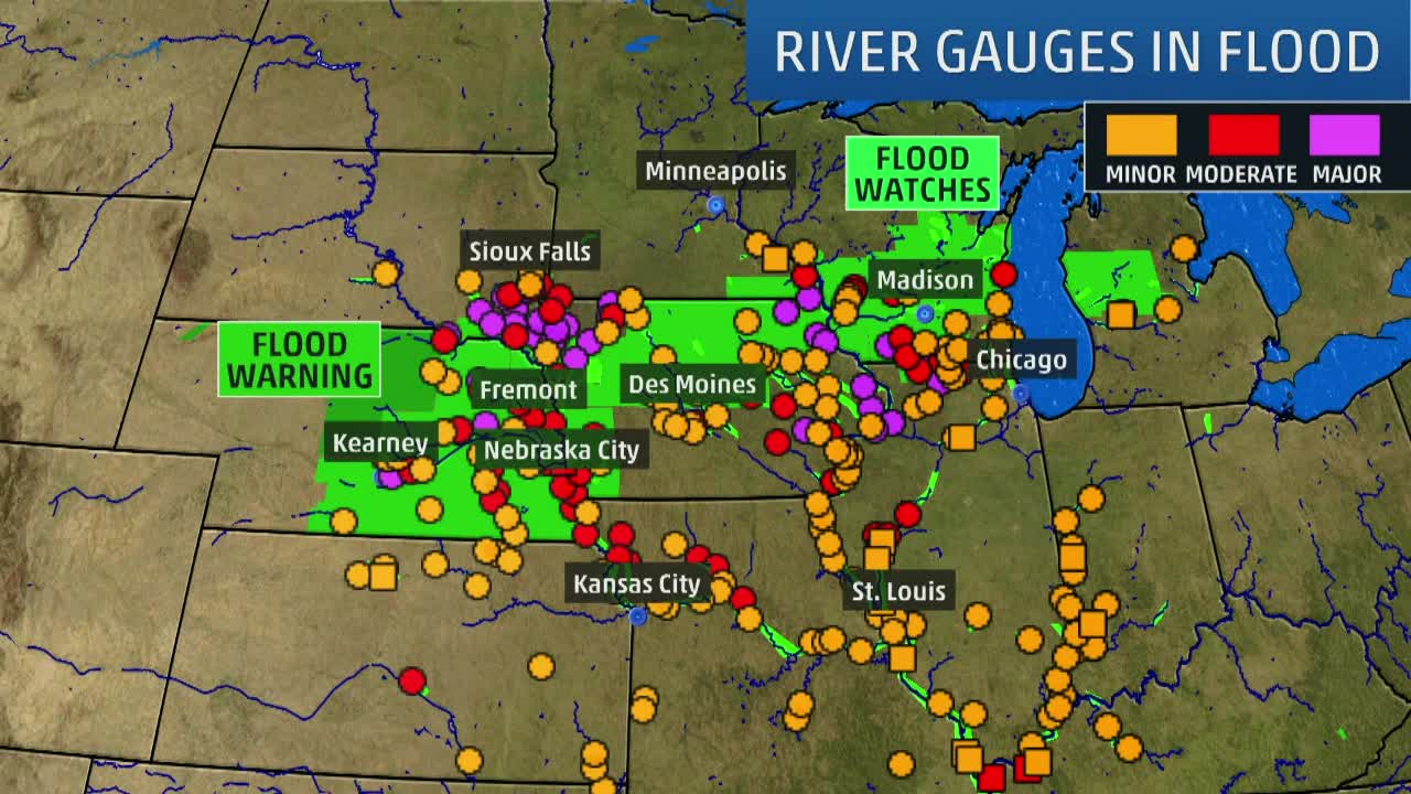 Historic Flooding in Parts of Nebraska, Iowa and South Dakota Due to ...