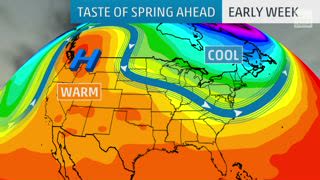 Pattern Change to Bring Taste of Spring to Upper Midwest This Week ...