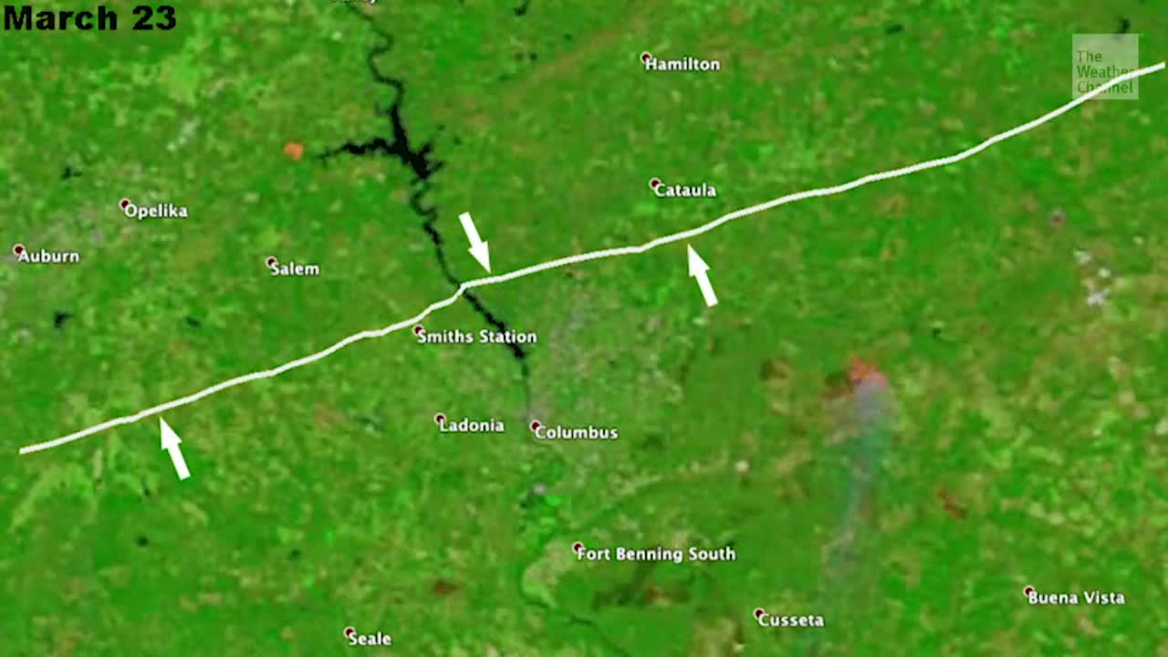 Satellite Images Reveal Scar on Earth from Deadly Long-Track Tornado in ...