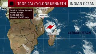 Tropical Cyclone Kenneth to Bring Feet of Rain, Damaging Winds to ...
