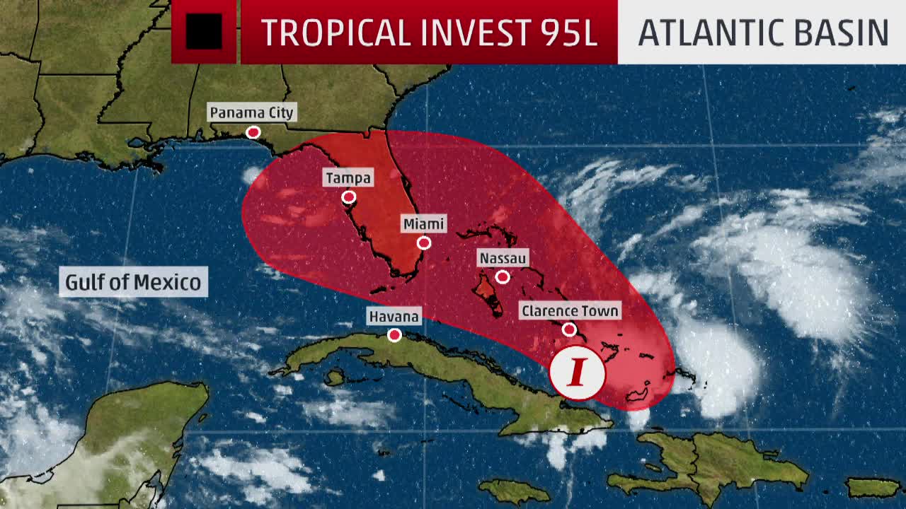 Invest 95L Likely to Develop Into a Tropical Storm; Will Bring Heavy ...