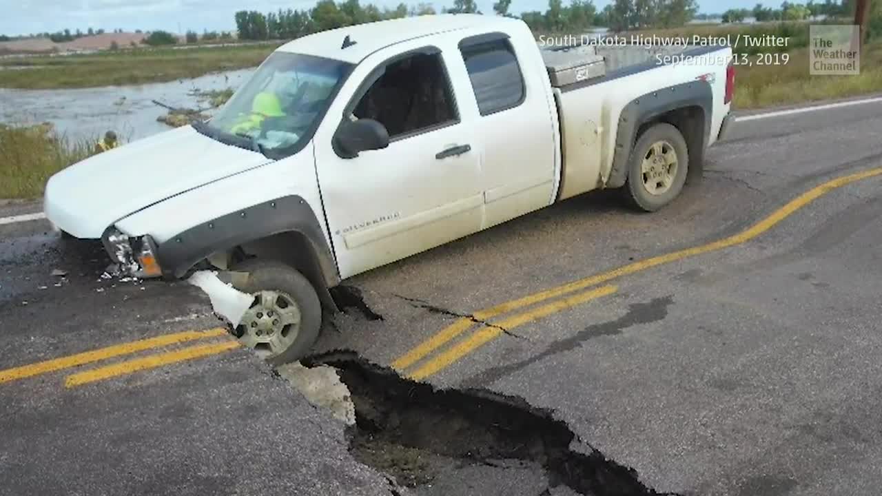 Homes Evacuated, Roads Washed Out in South Dakota Flooding | The ...