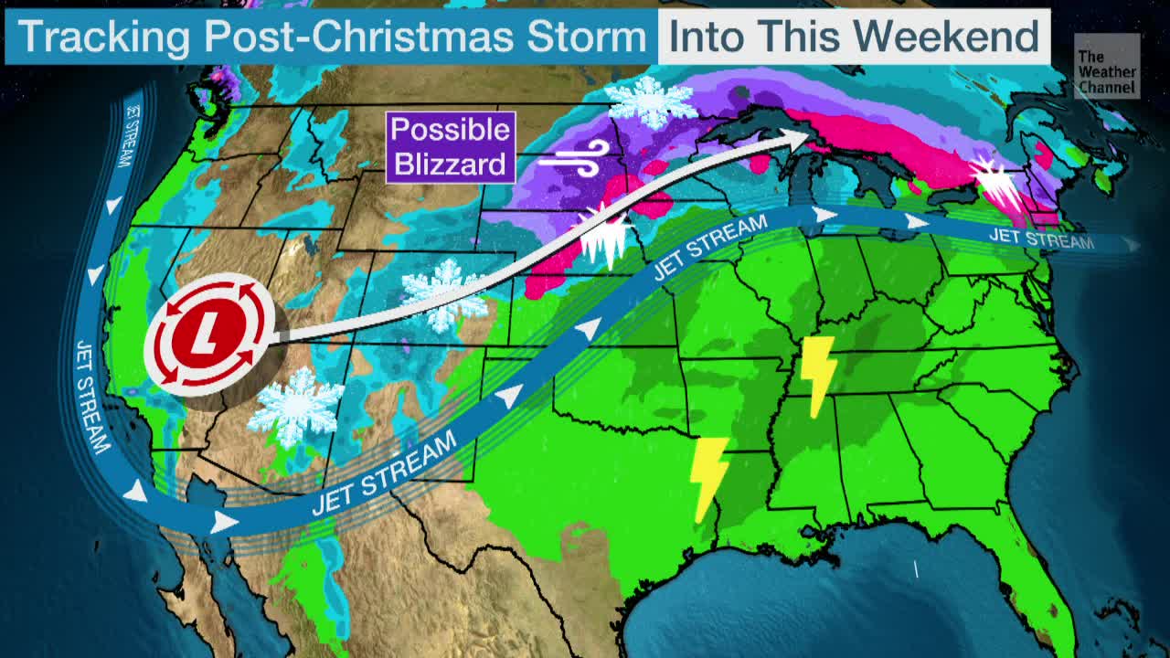 Powerful Post-Christmas Winter Storm May Bring Blizzard Conditions, Ice ...