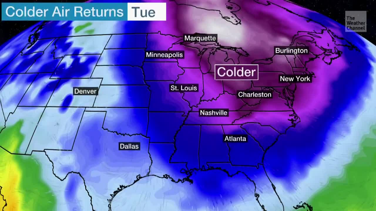 First Winter Storm of 2020 to Spread Snow and Rain Through the Central ...