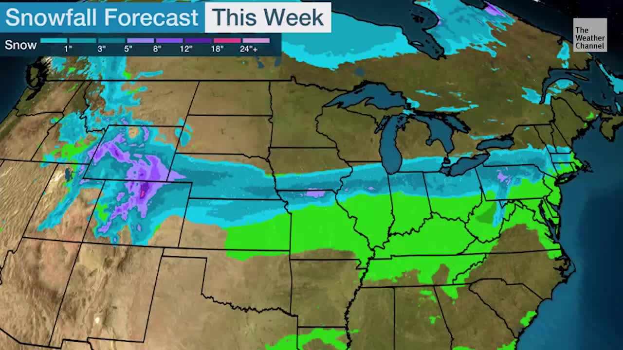 Winter Storm Jaxon Will Spread Heavy Snow and Gusty Winds From the ...