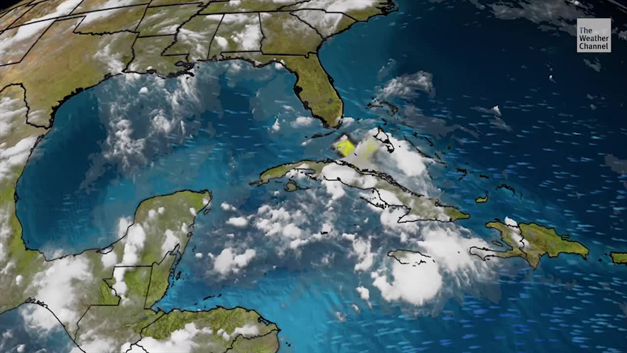 Tropical Storm Bertha, A Quick Developing System Near Charleston, South ...